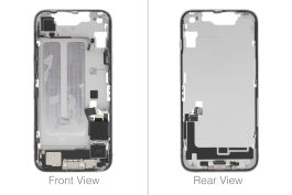 Official Apple iPhone 16e White Chassis / Middle Frame (OEM Pulled)
