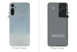 Official Samsung Galaxy A34 5G SM-A346 Silver Battery Cover With ...