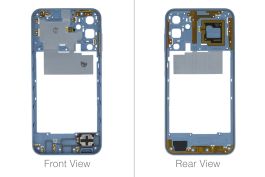Official Samsung Galaxy A15 5G SM-A156 Blue Chassis / Middle Frame ...